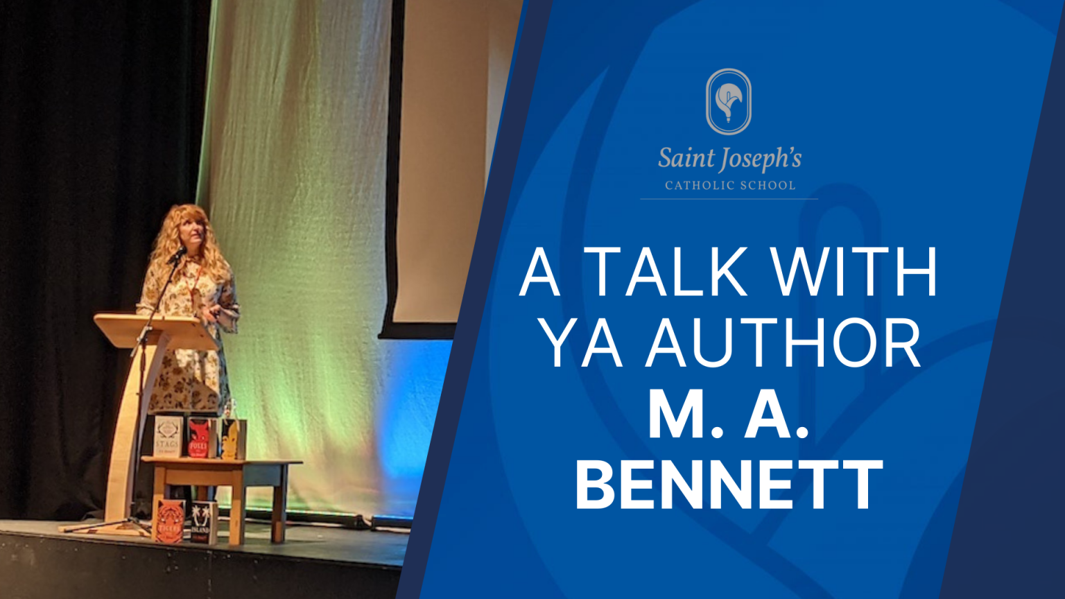 A Talk with M. A. Bennett, Winner of the Salisbury School Book Awards ...
